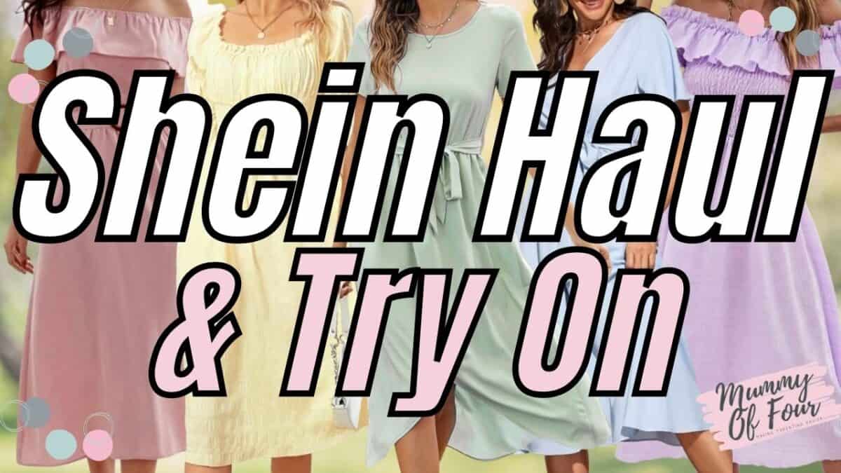 Shein Haul & Try On - Mummy Of Four - Rhiannan Morgan